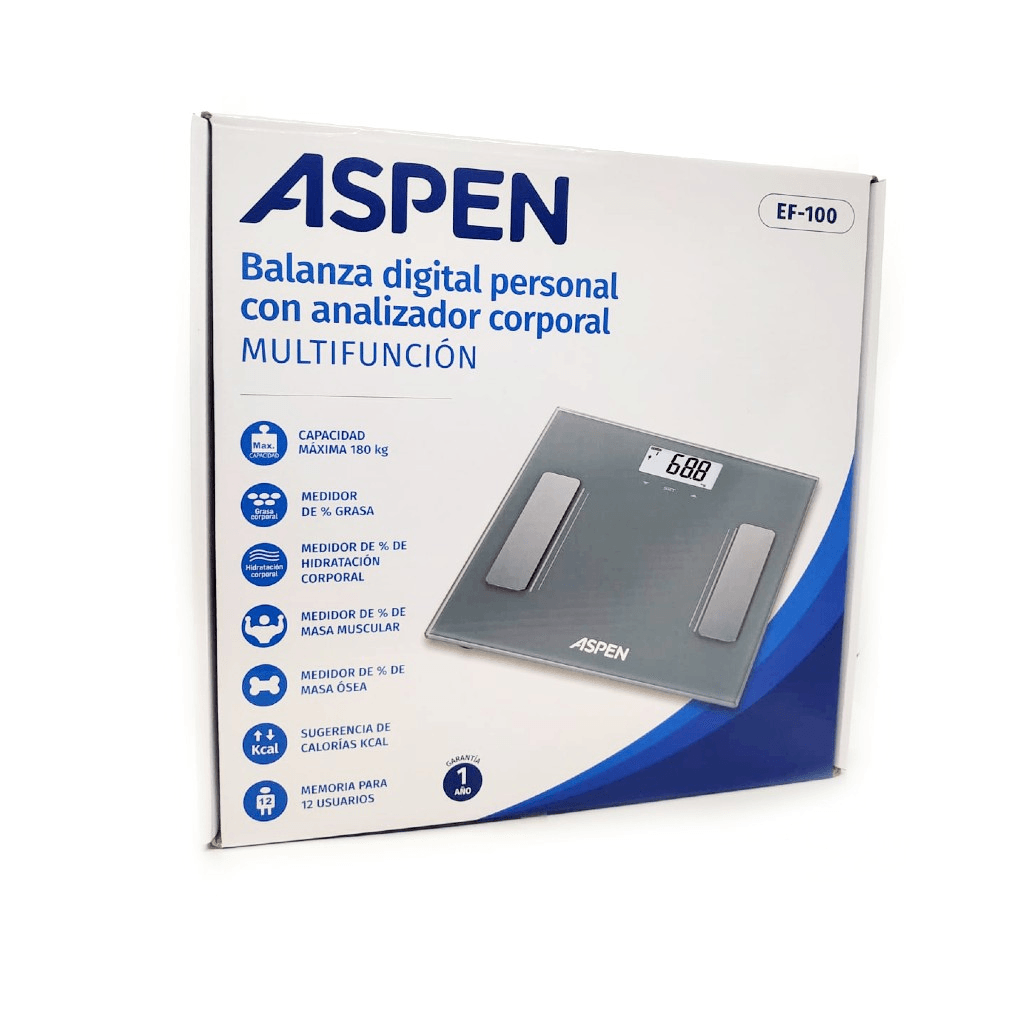 Balanza Personal Digital Multifunción Aspen EF100